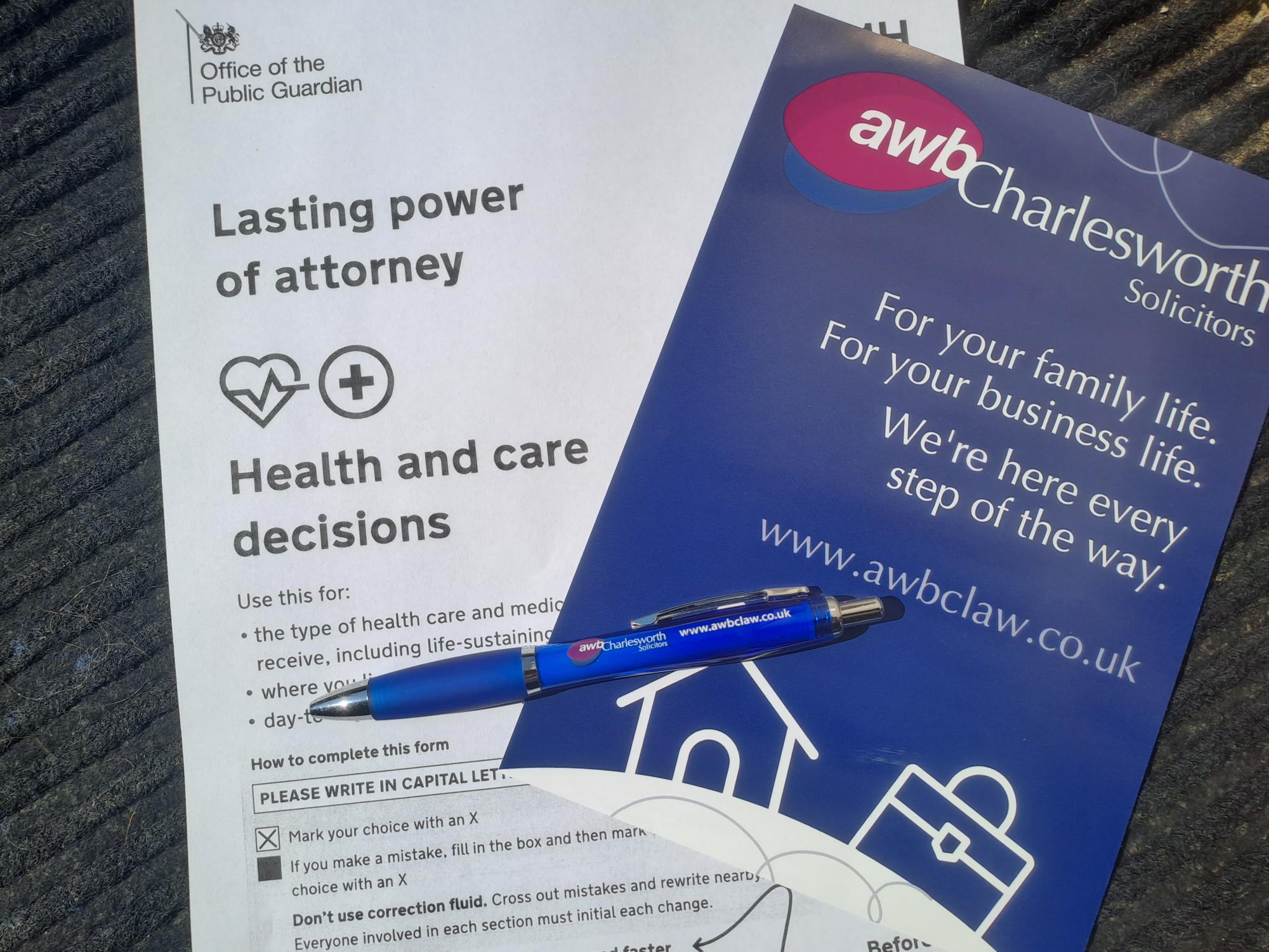 Why doesn't everybody recognise Lasting Powers of Attorney? - AWB ...